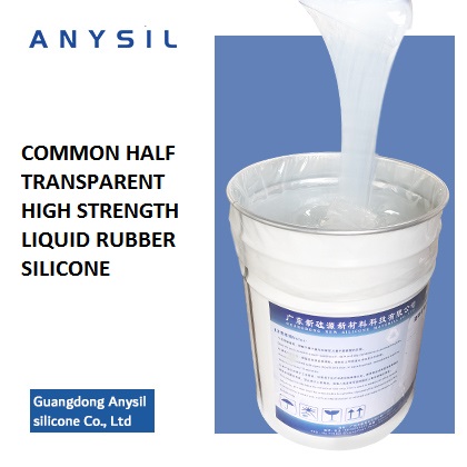 Common half transparent high strength liquid rubber silicone series ...